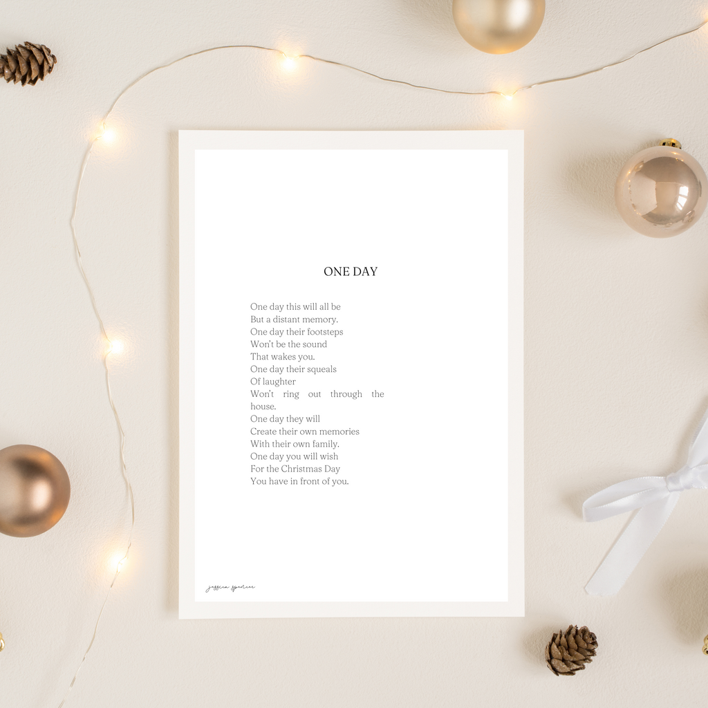 One Day (Christmas Poem) – Adored Illustrations