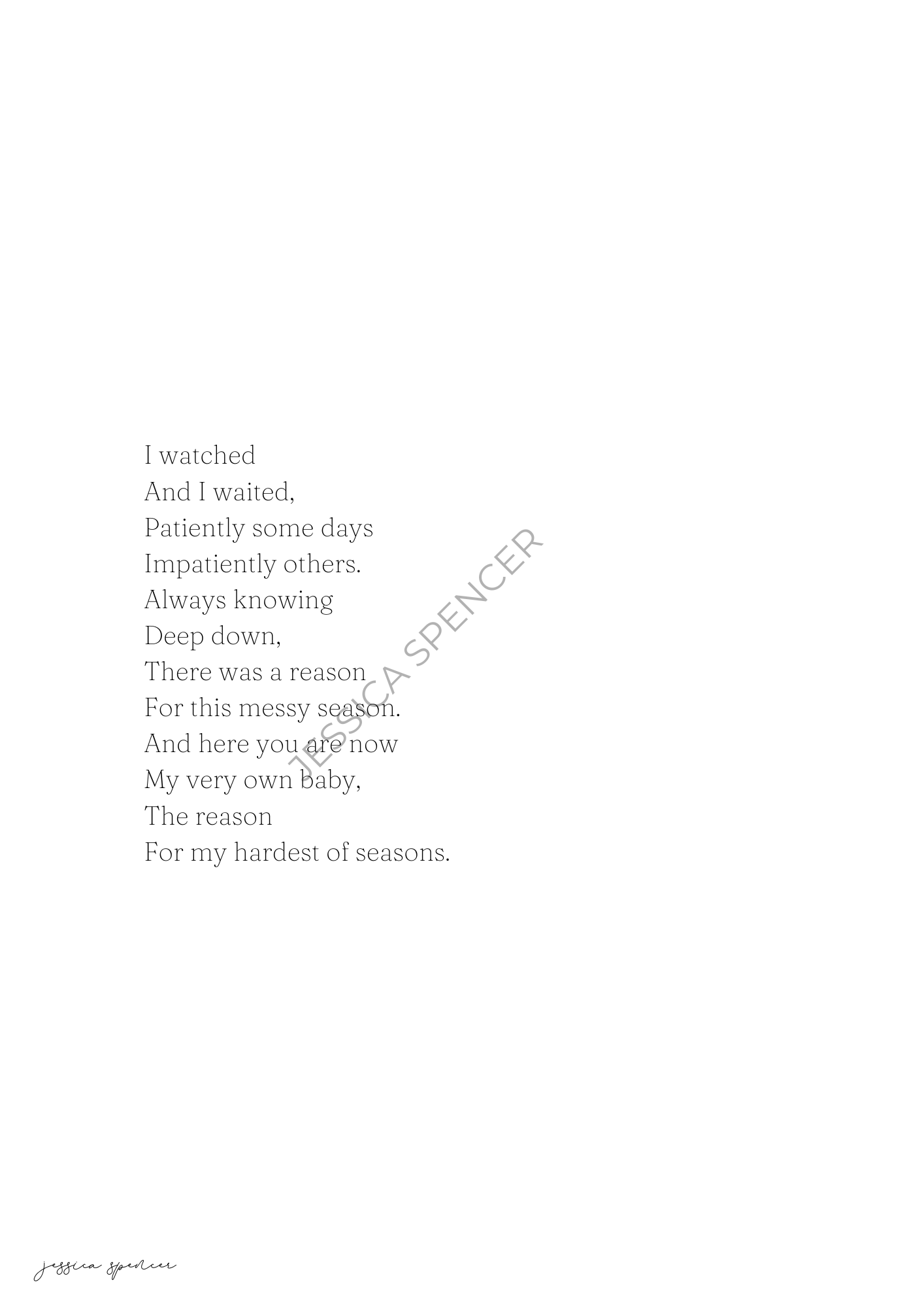 Reason Poem – Adored Illustrations