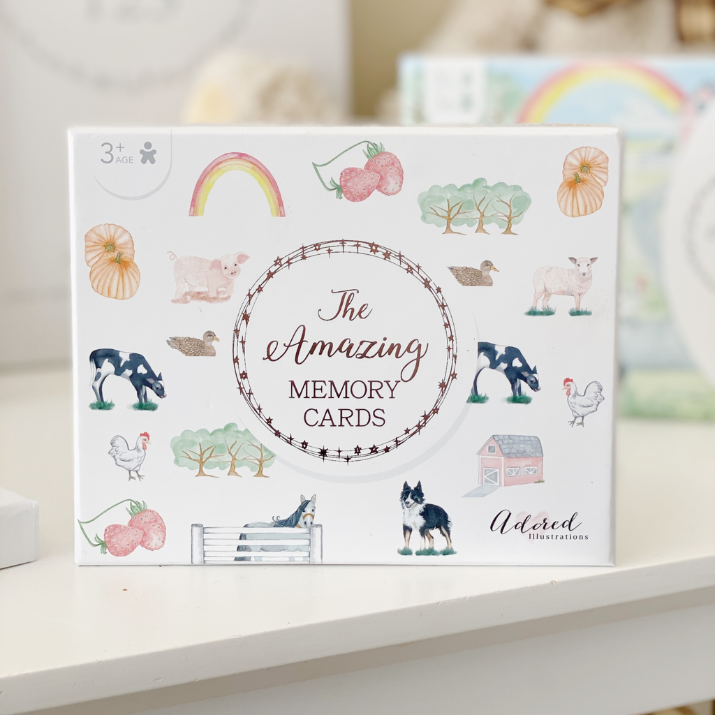 The Amazing Memory Card Game – Adored Illustrations
