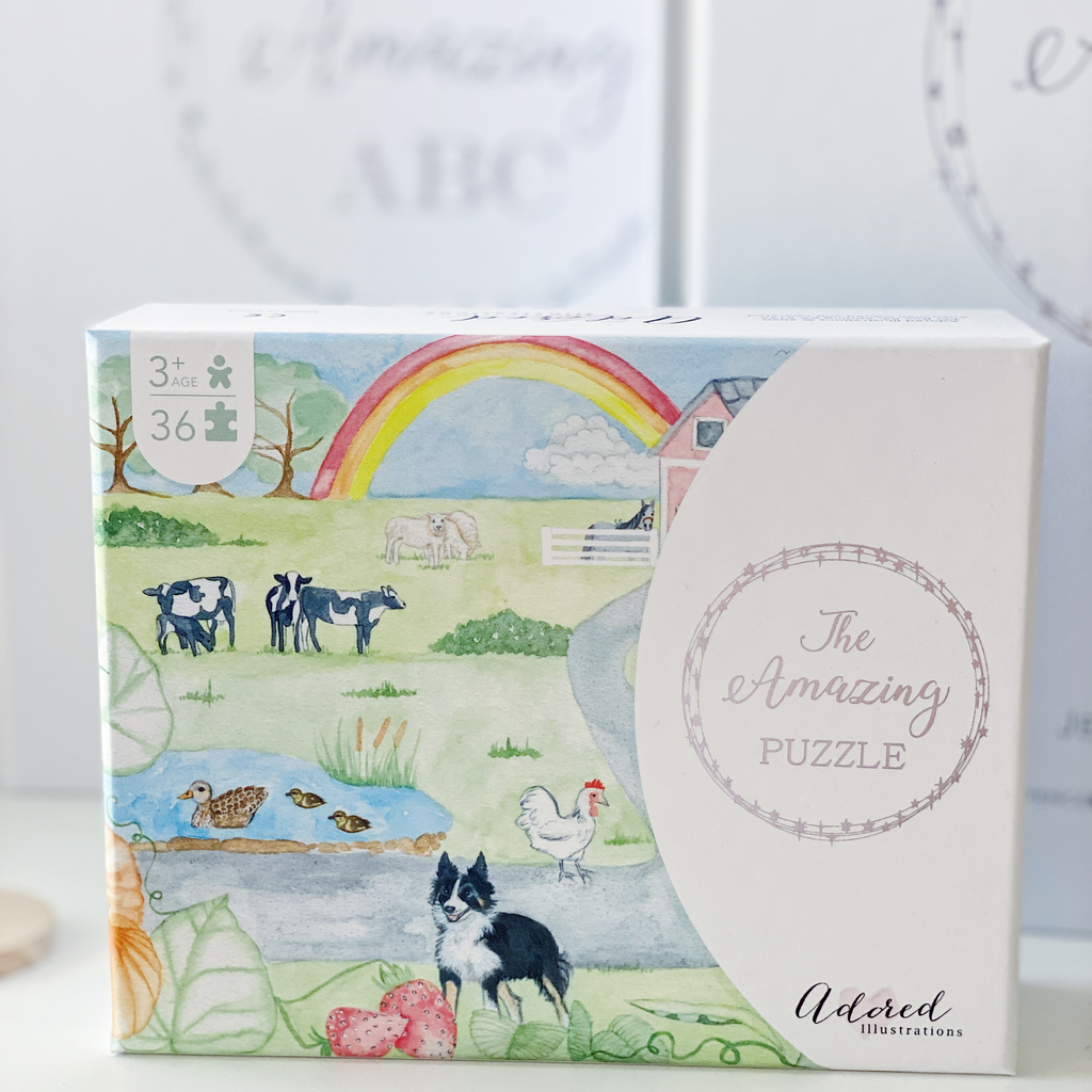The Amazing Puzzle – Adored Illustrations