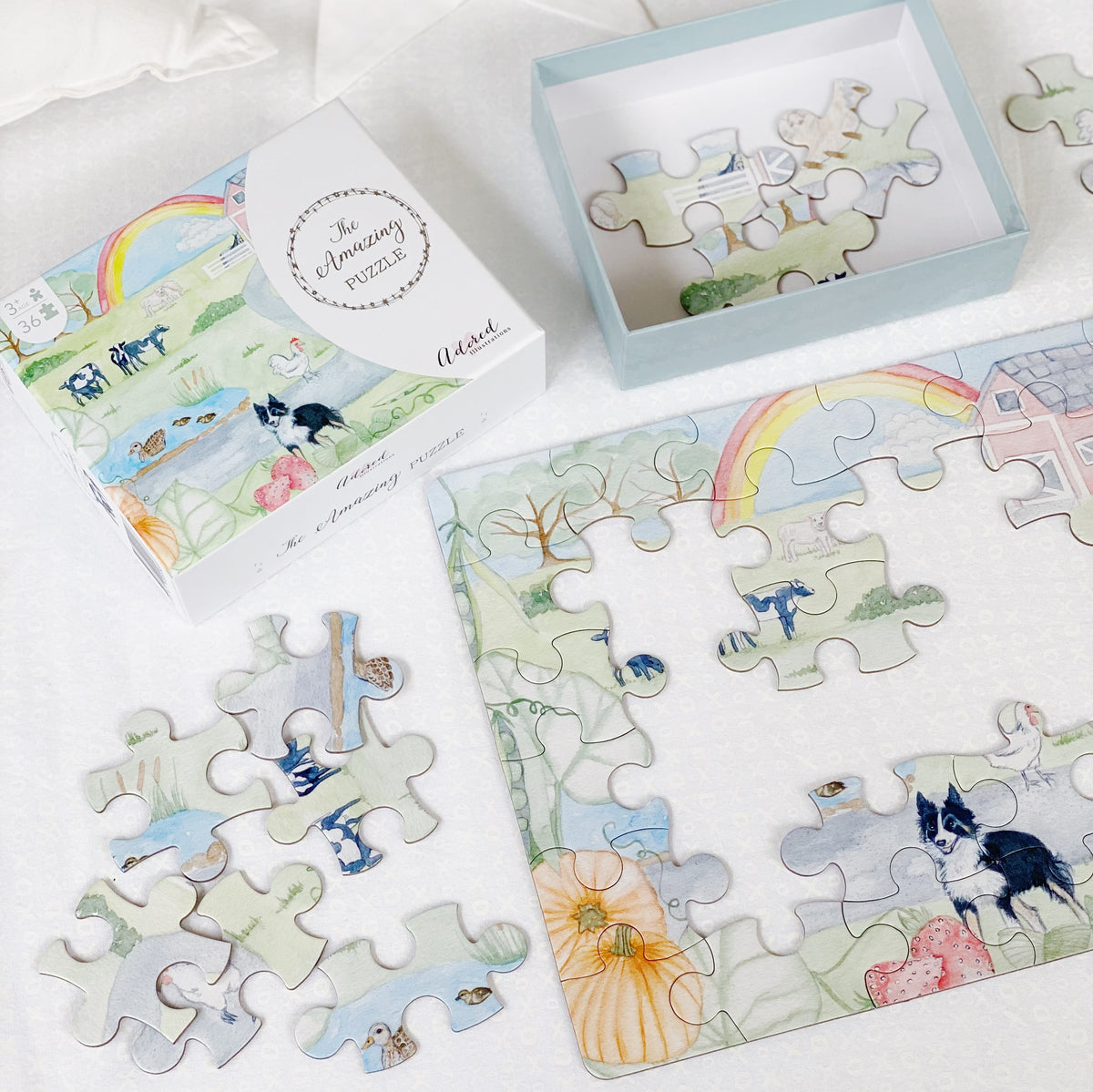 The Amazing Puzzle – Adored Illustrations