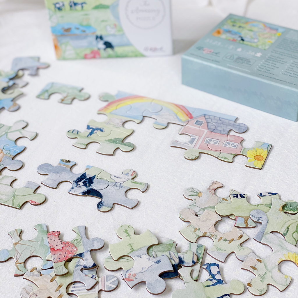 The Amazing Puzzle – Adored Illustrations